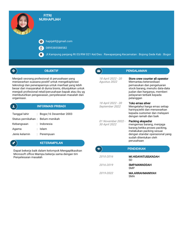 Cv Pipih Merged | PDF