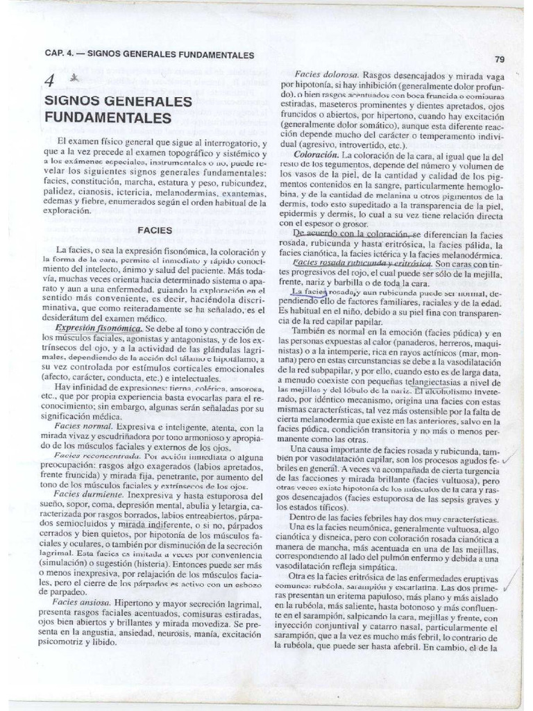 SIGNOS GENERALES. | PDF