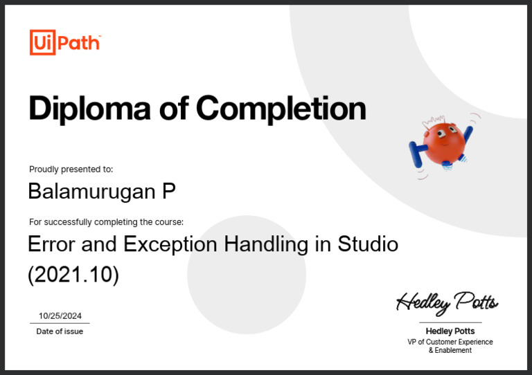 LearningPath Certificate 10252024052035700 | PDF