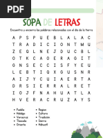 Sopa de Letras de Otoño | PDF