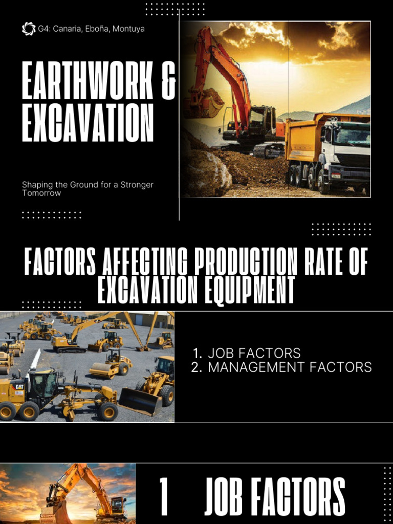 QS Group 4 Earthwork & Excavation | PDF