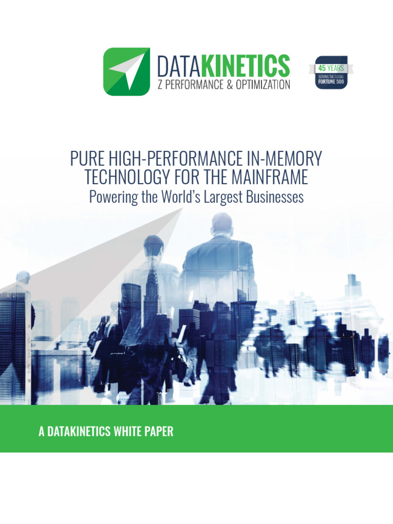 DataKinetics TableBASE in Memory Whitepaper 1 | PDF | Ibm Db2 | Databases