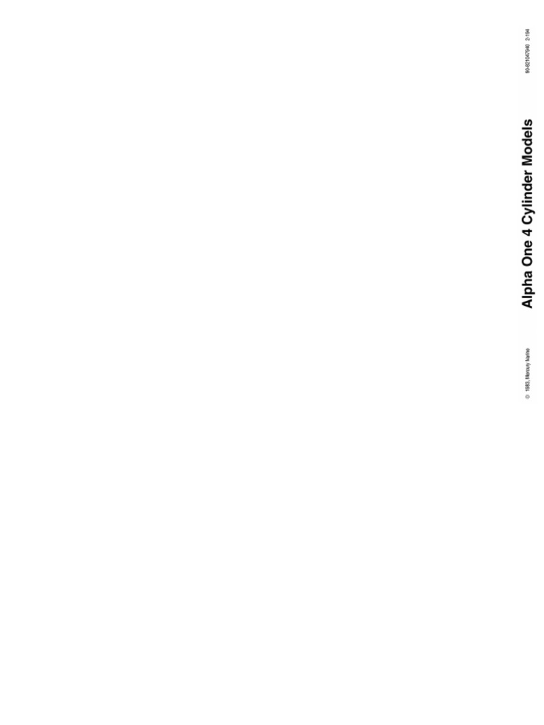 Alpha One Drive | PDF