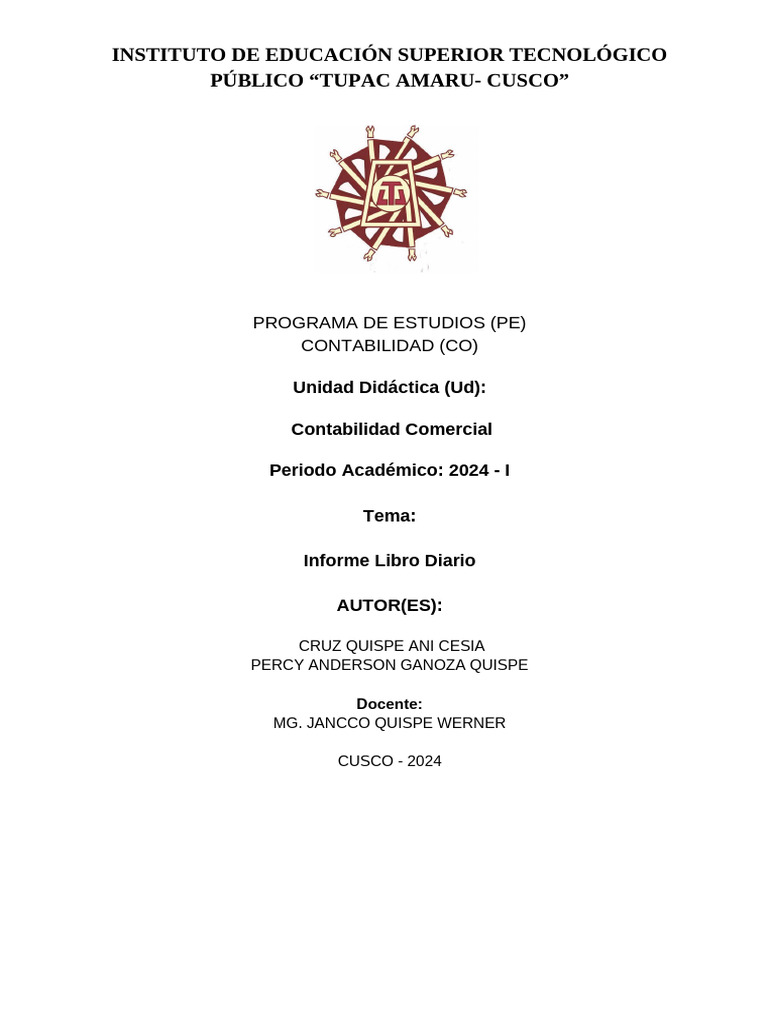 Libro Diario | PDF | Contabilidad | Auditoría