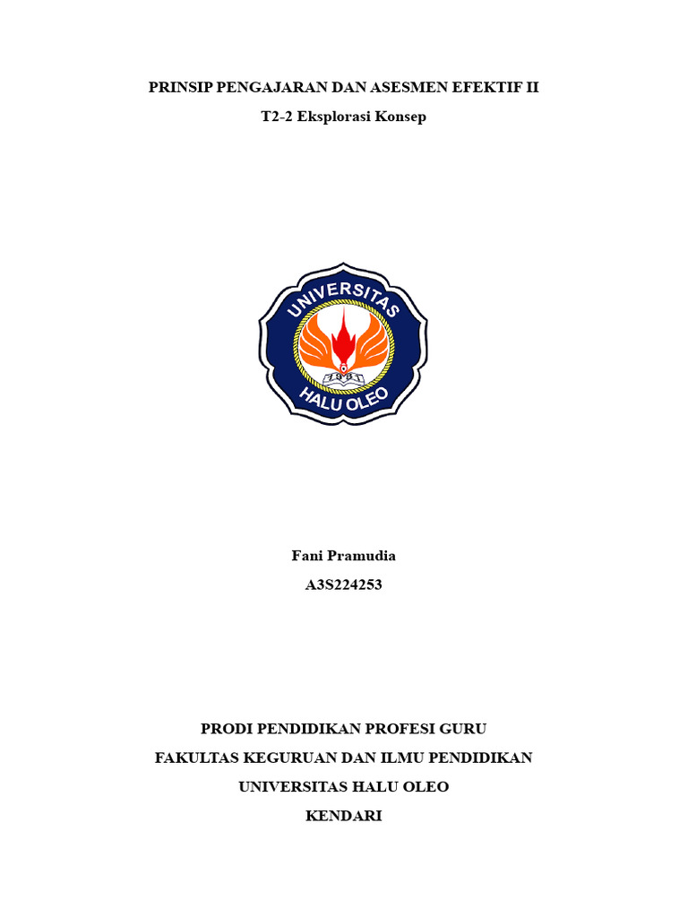 T2-2 PPAE Ekplorasi Konsep | PDF