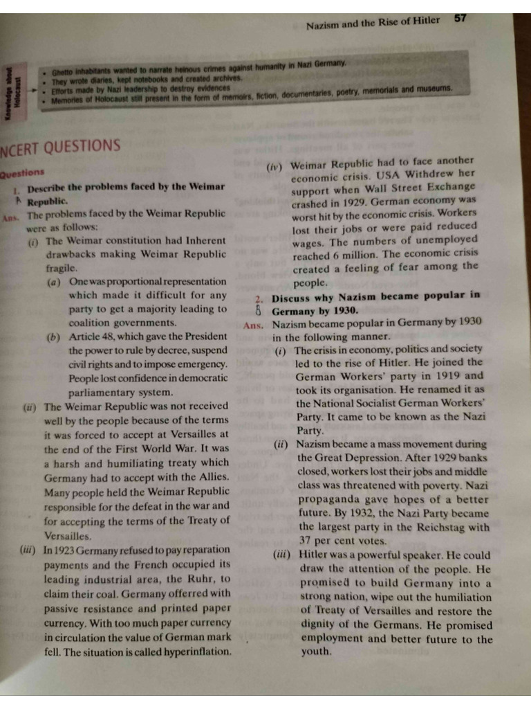 IX Class Nazism | PDF