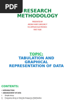 Organizing Data in Tabular form | PDF