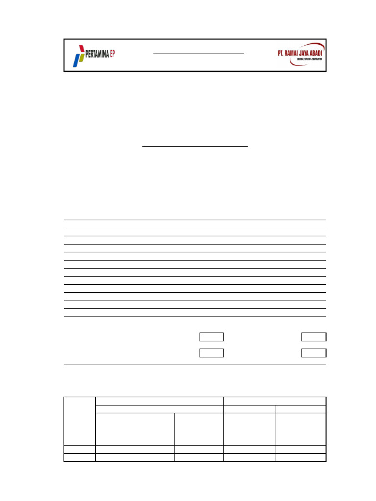 Form AFI Dan Absen 081 Insp. Material On-Site FPS Sungai Gelam Jambi ...