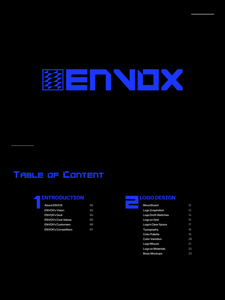 [Envox] Introduction | PDF