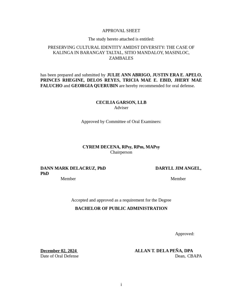 Group Two Thesis - Revision 131 | PDF | Identity (Social Science ...