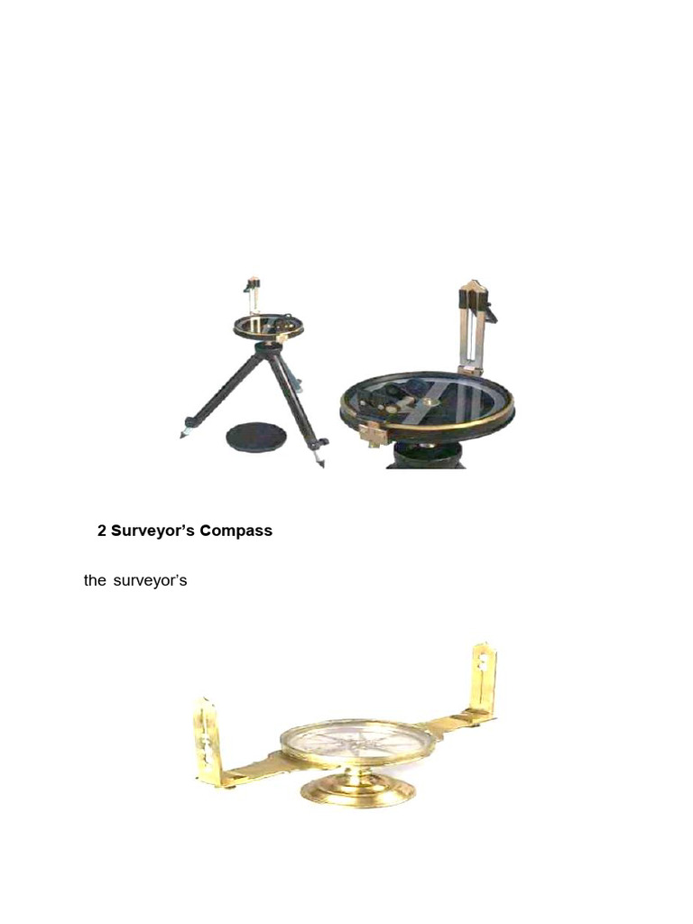 4 Compass Surveying | PDF | Compass | Surveying