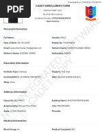 NCC Integrated Software - Nis India | PDF | Military Education And Training