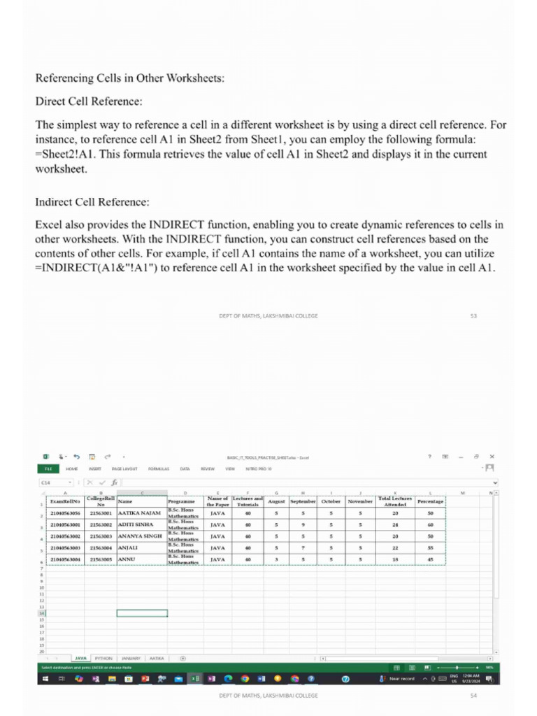 Direct and Indirect Reference | PDF