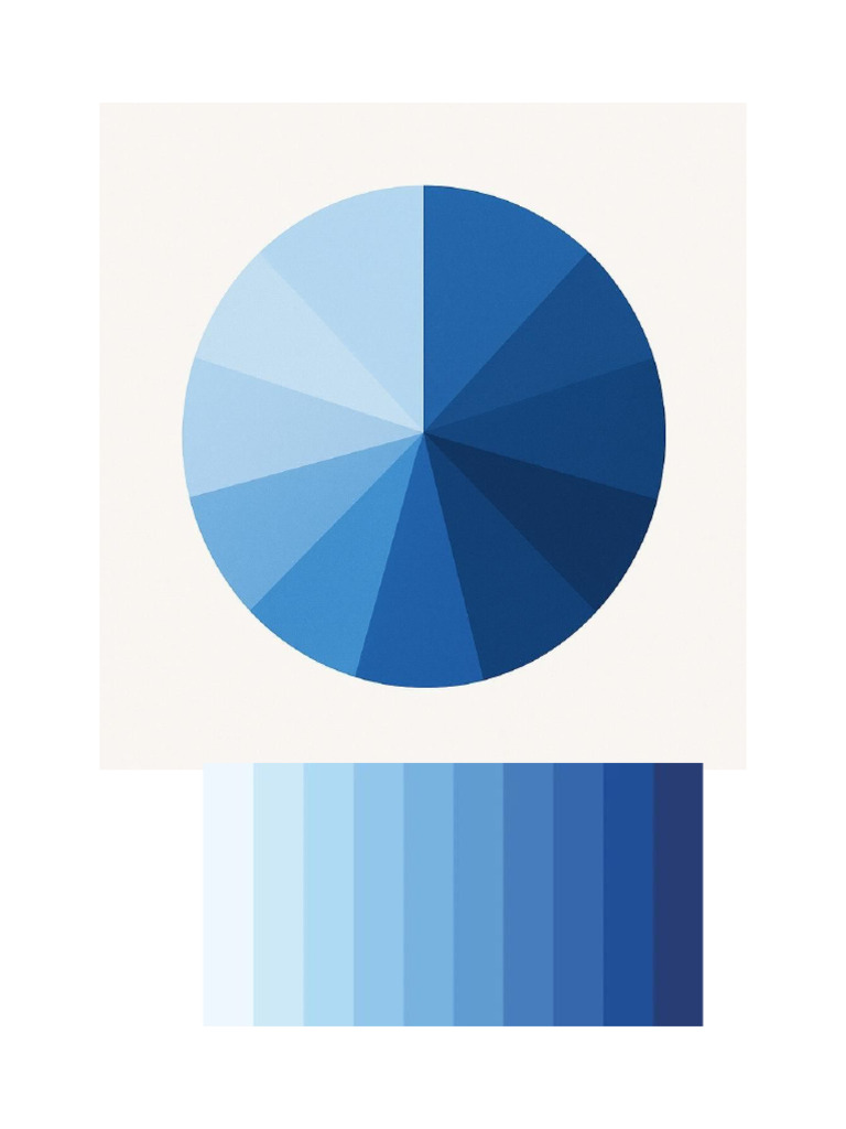 Color Blue Light To Dark | PDF