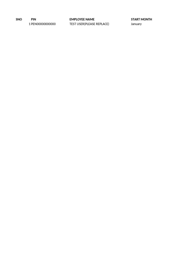 Sample Contribution Schedule 064940 | PDF