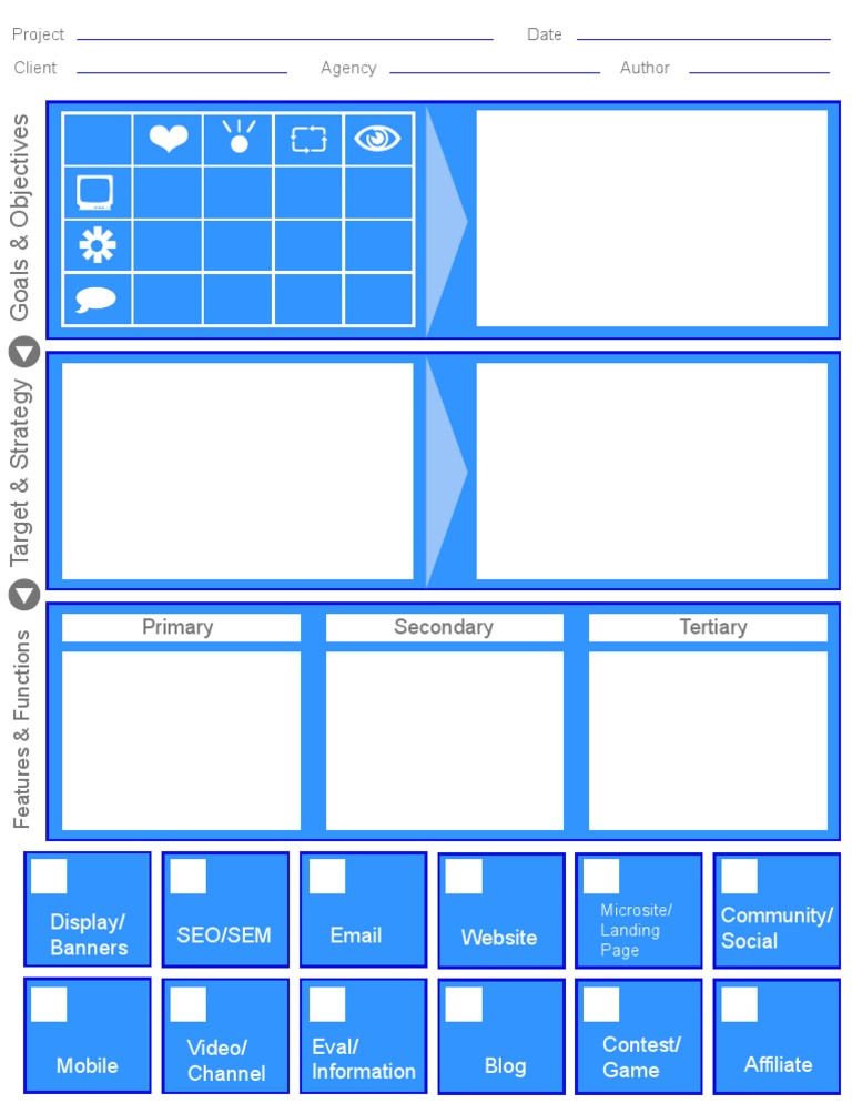 Visual Brief Worksheet | PDF