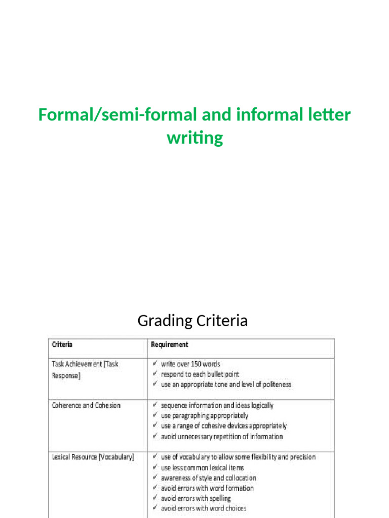 Effective Writing 2 - Formal Letter | PDF | Vocabulary | Linguistics