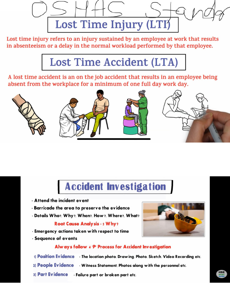 LTI, LTR, Incident Investigation and ETC | PDF