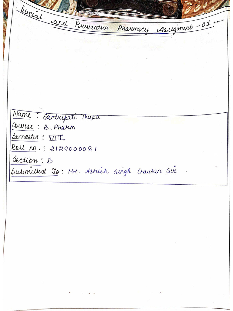 Santripati Thapa Social A01 | PDF