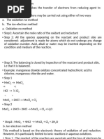 Balance The Equation Cu + HNO3 Cu (NO3) 2 + NO + H2O | PDF | Redox ...