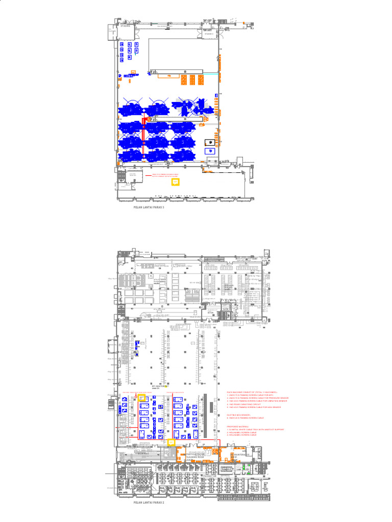 CEMS Commented Cable Tray Layout | PDF