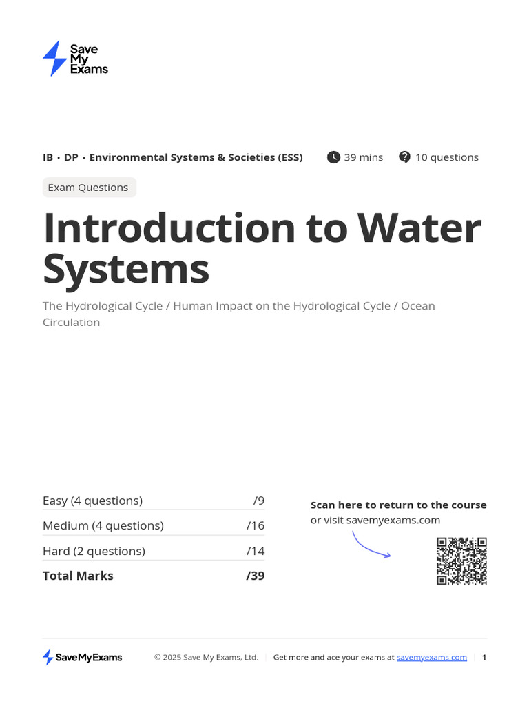 4 1 Introduction To Water Systems cQ3M7635rWb6ZJFq | PDF | Water Cycle ...