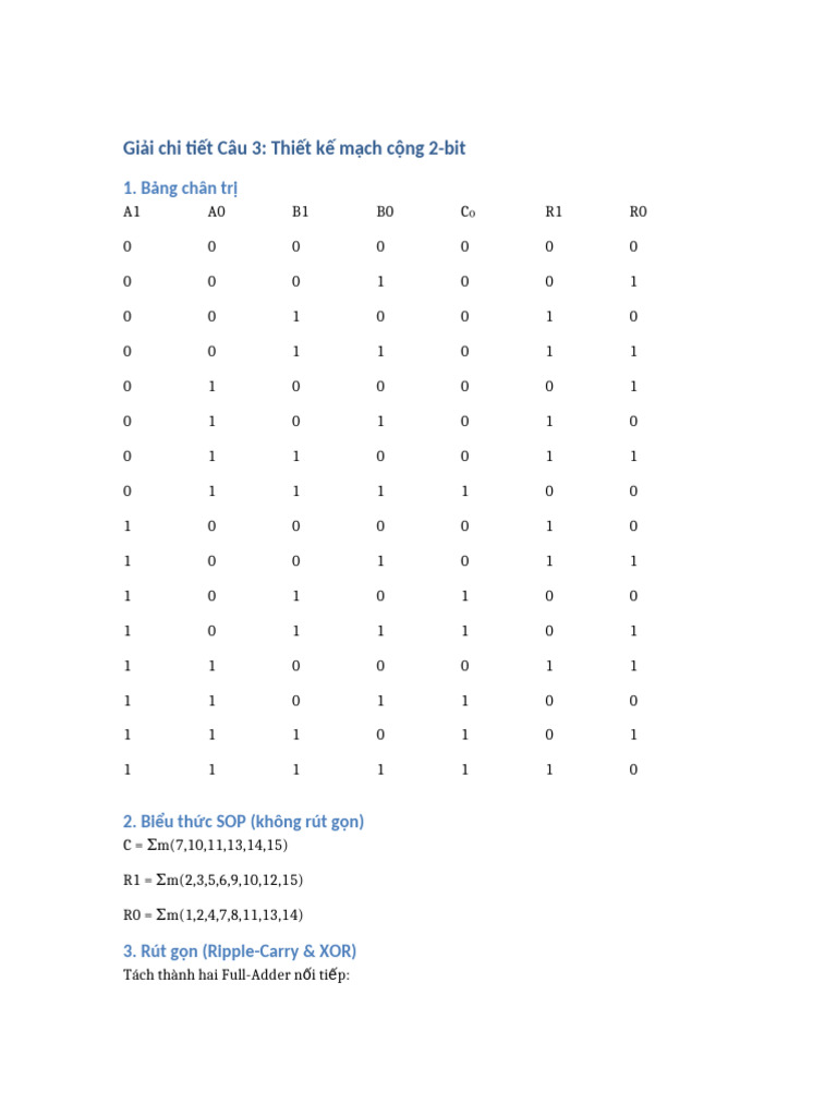 Giai Cau3 PhanTichThietKe | PDF