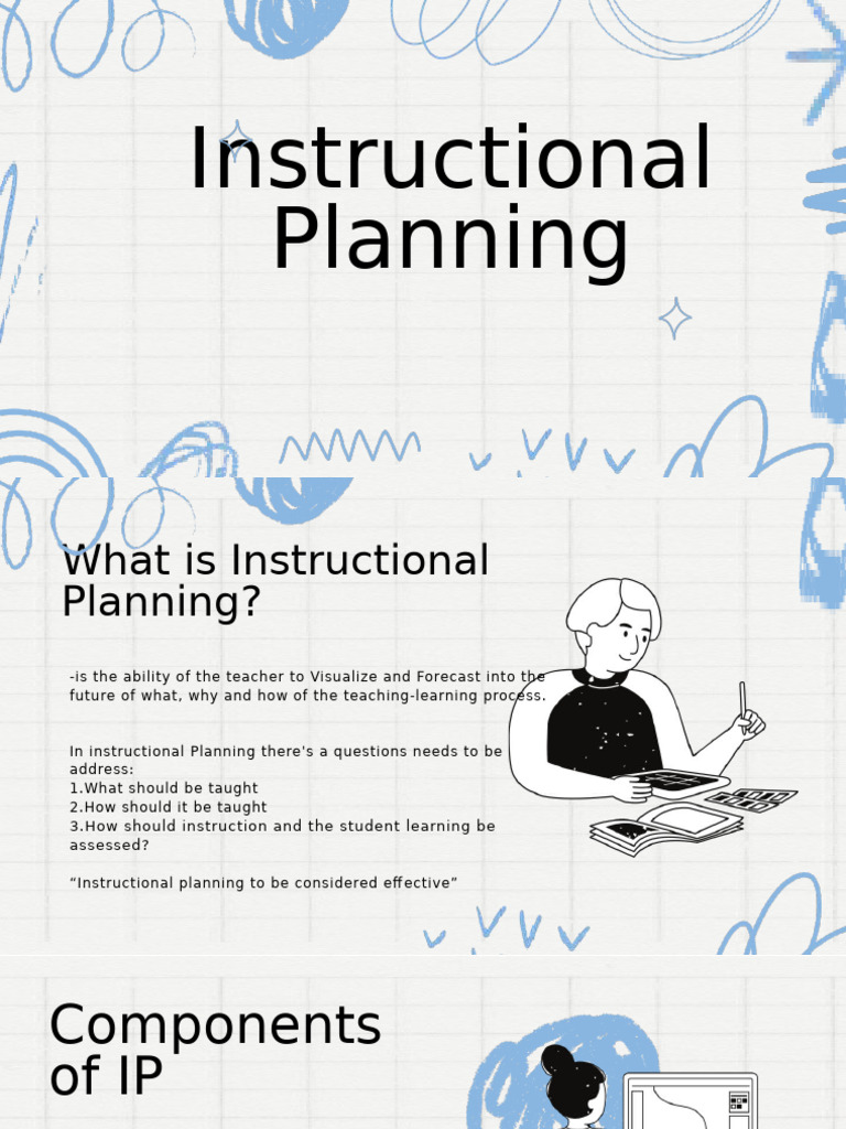 Instructional Planning | PDF | Learning | Teachers