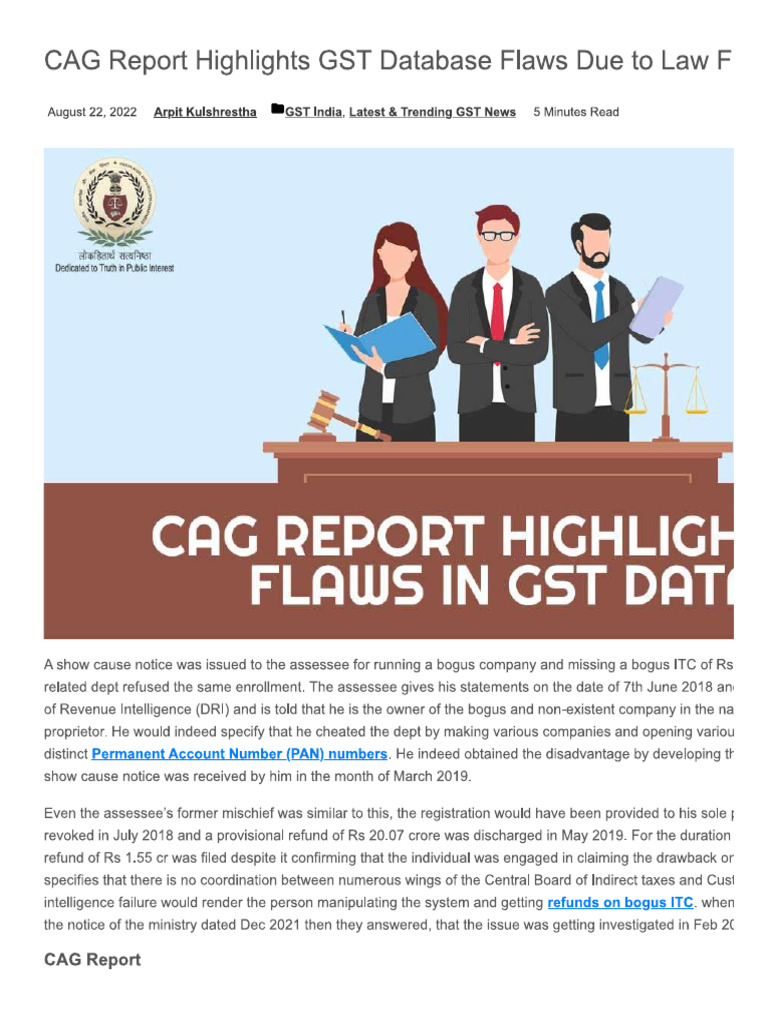 Cag Report VB | PDF