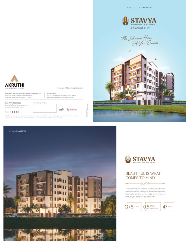 Brochure Stavya | PDF