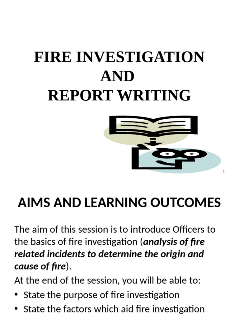 Fire Investigation | PDF | Interview | Fires