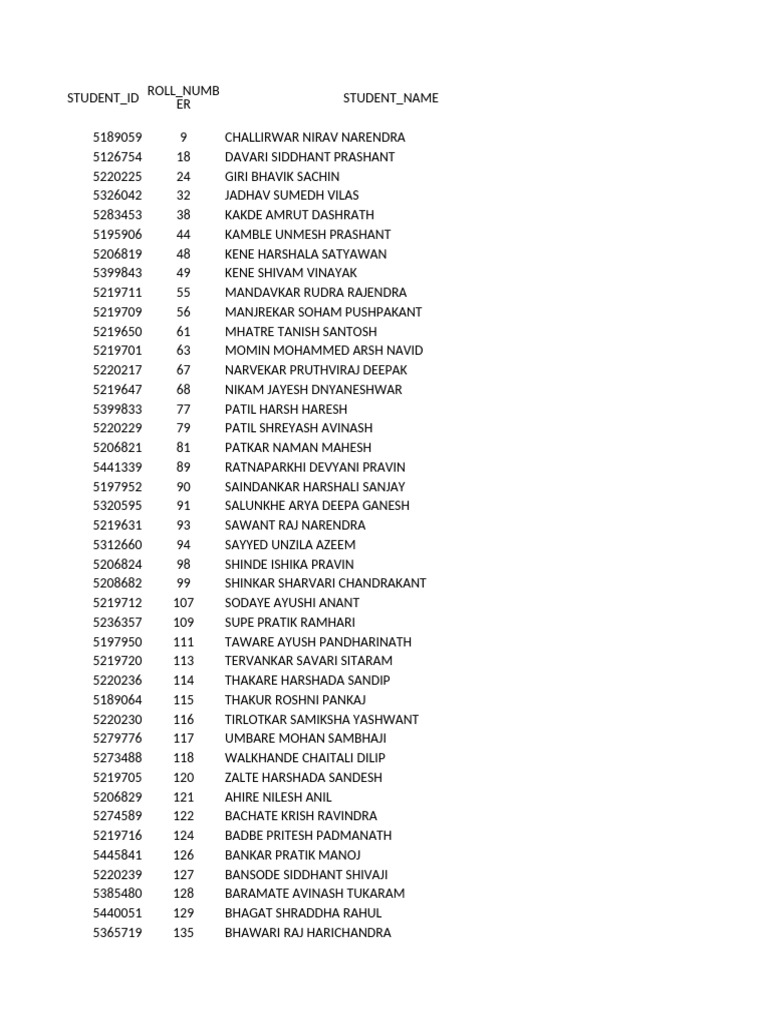 JR - College Due List | PDF
