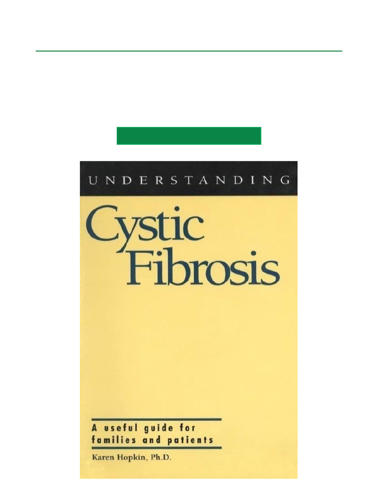 Understanding Cystic Fibrosis EPUB DOCX PDF Download | PDF | Gene | Mucus