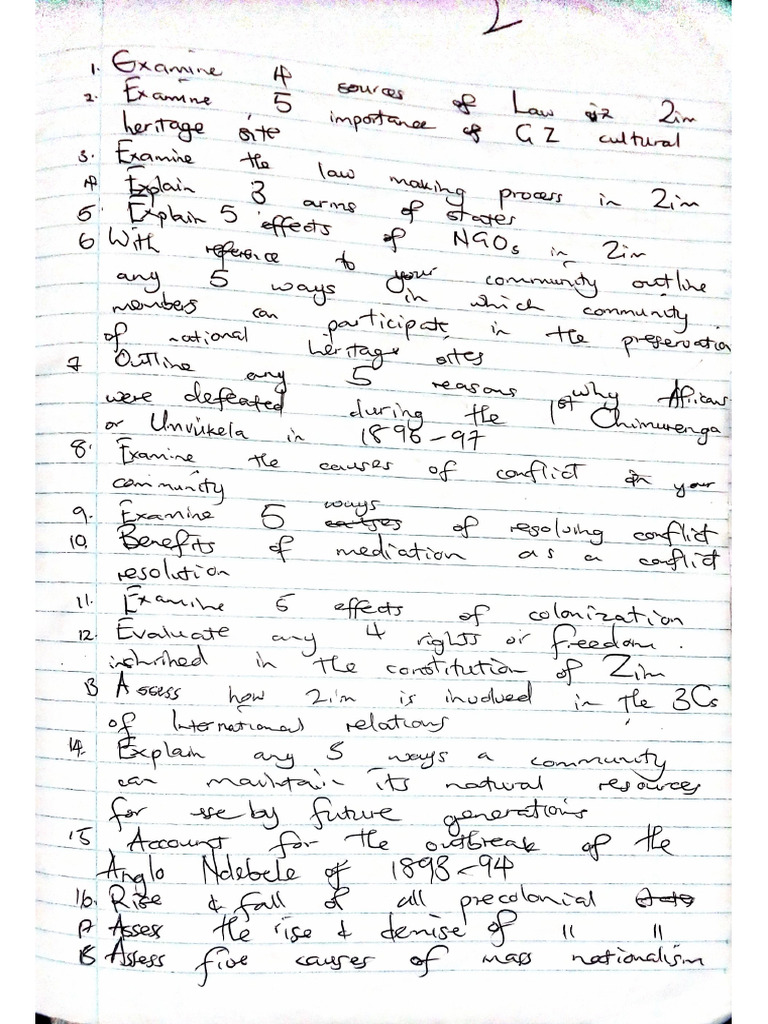 Nass Questions | PDF