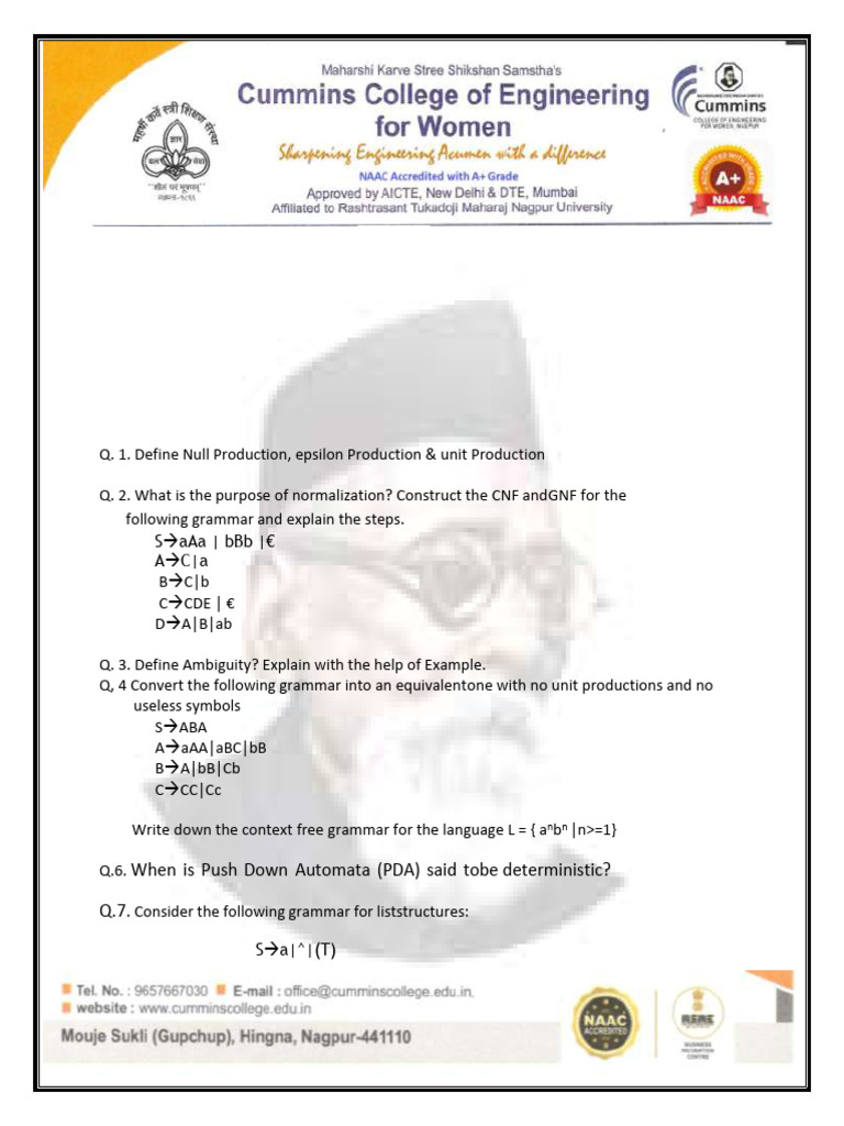 Assignment 2 of TOC | PDF
