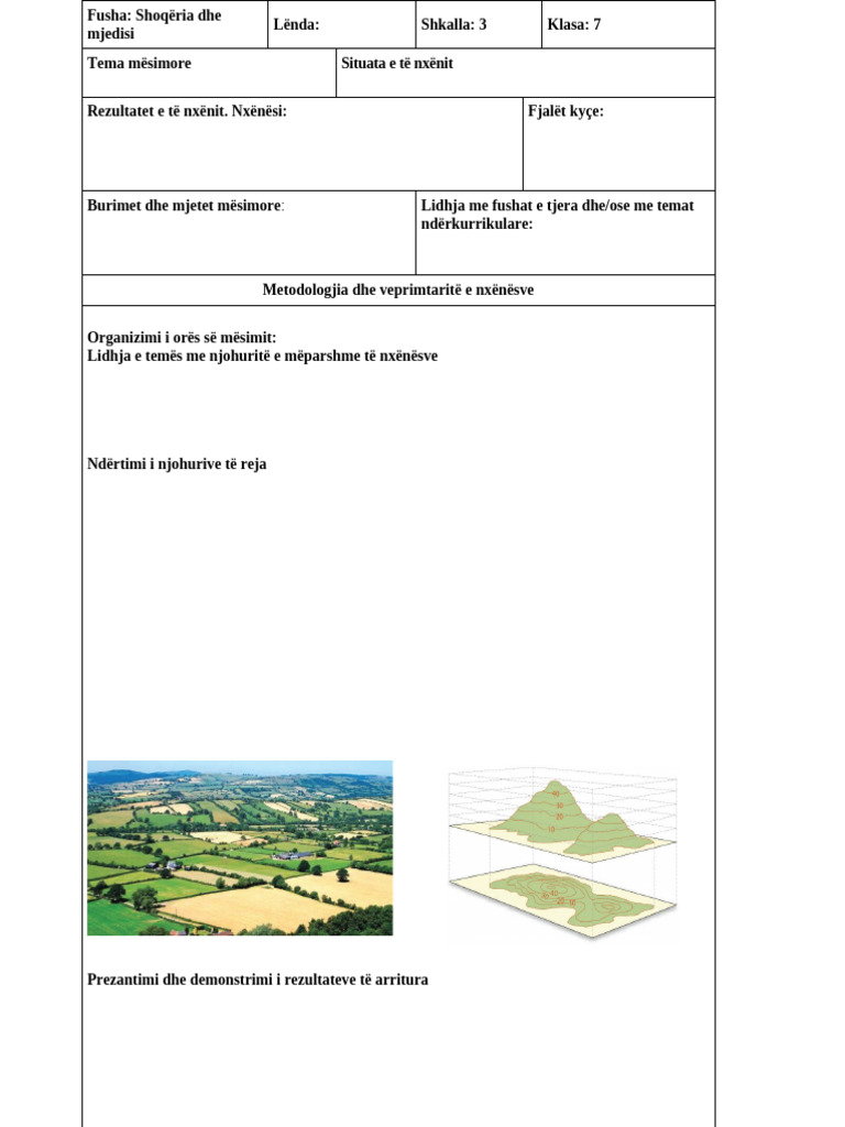 Fushat Dhe Kodrat | PDF