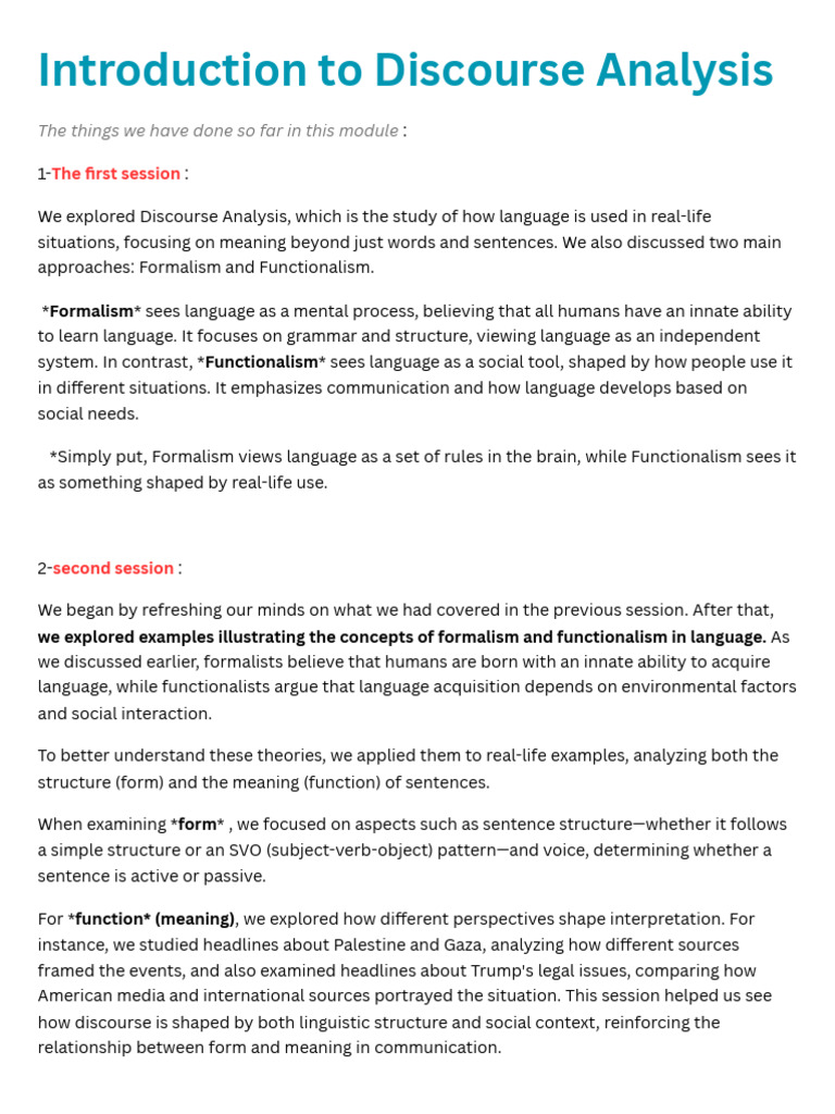 Introduction To Discourse Analysis 20250322 153042 0000 | PDF ...