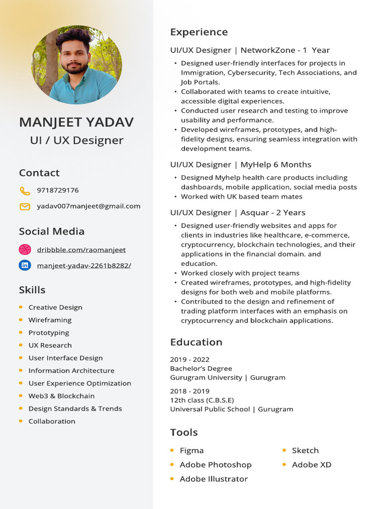 Resume_4 | PDF | Usability | Computing