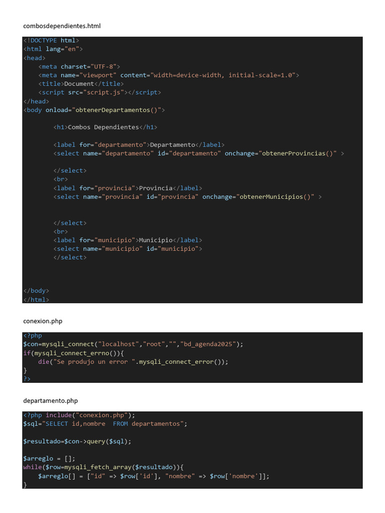 AJAX | PDF | SQL | Programación de computadoras