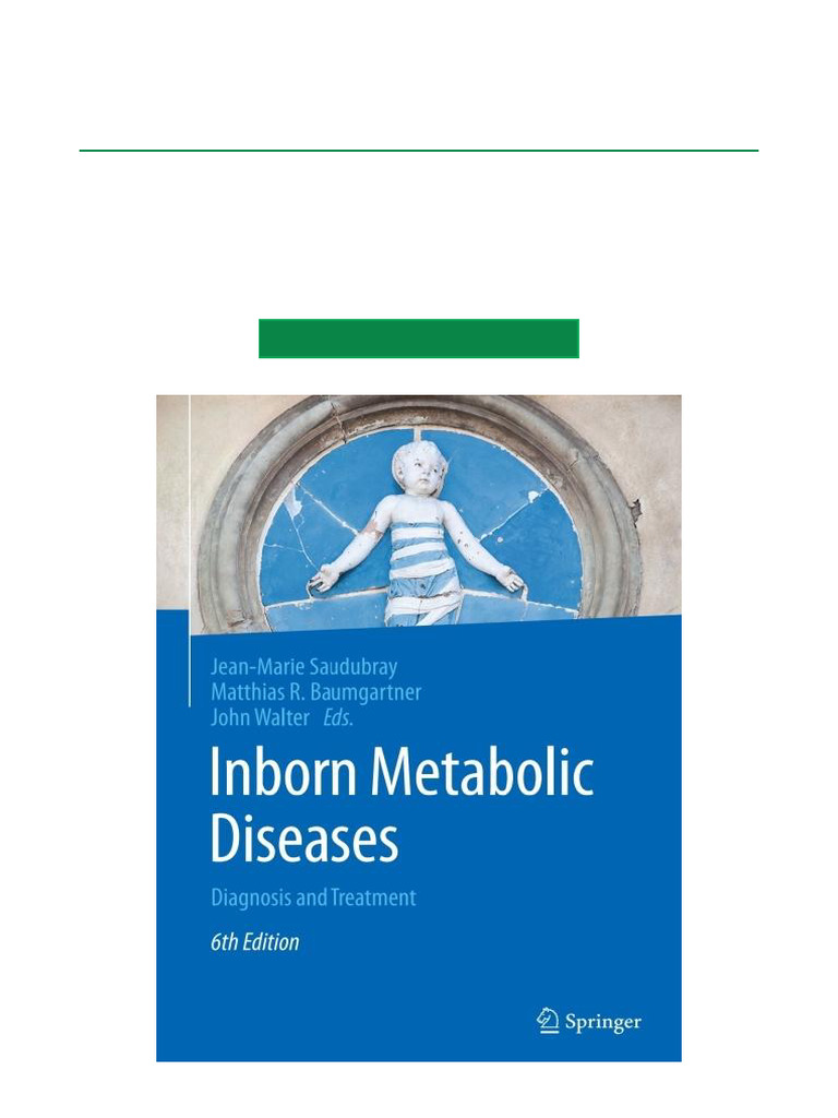 Inborn Metabolic Diseases Diagnosis and Treatment 6th Edition High ...
