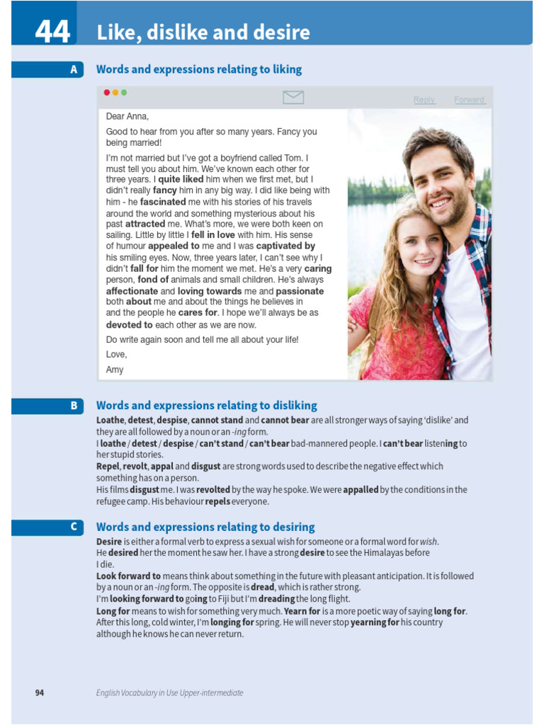 Like Dislike Desire | PDF