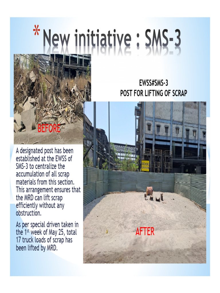 New Initiative SCRAP POST SMS-3 | PDF