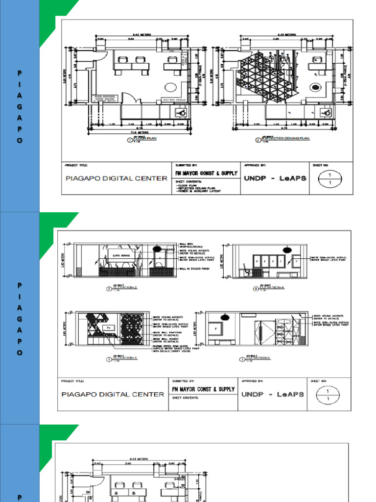 As Built - Piagapo Digital Center | PDF