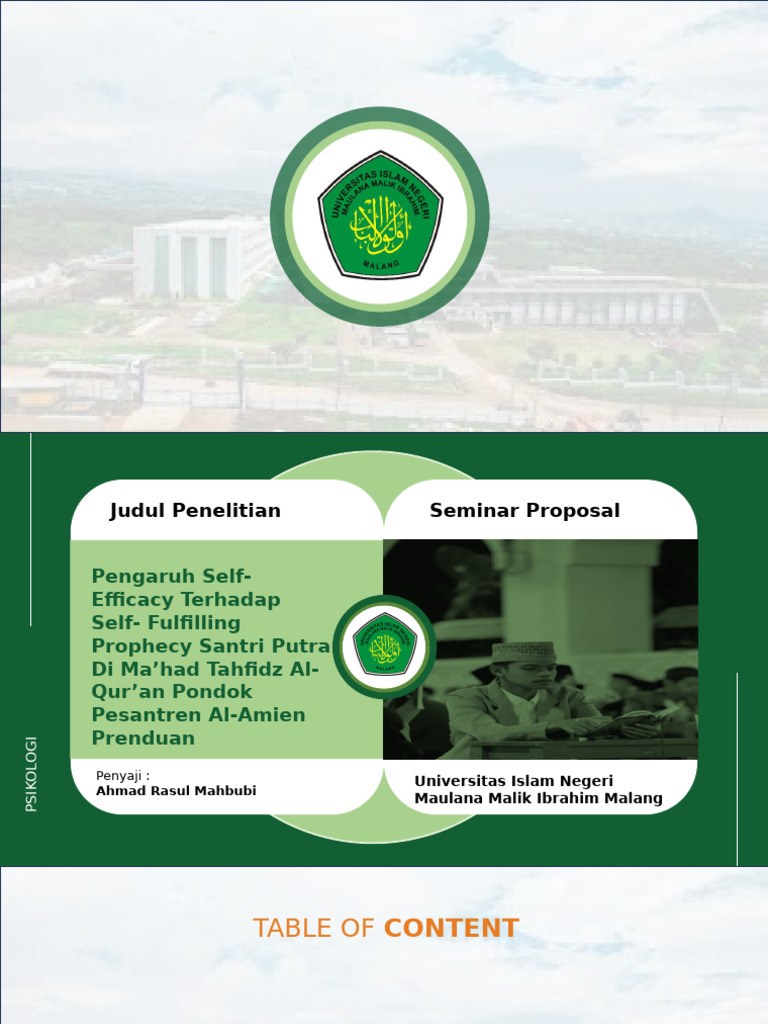 Seminar Proposal THORIQ (Autosaved) | PDF