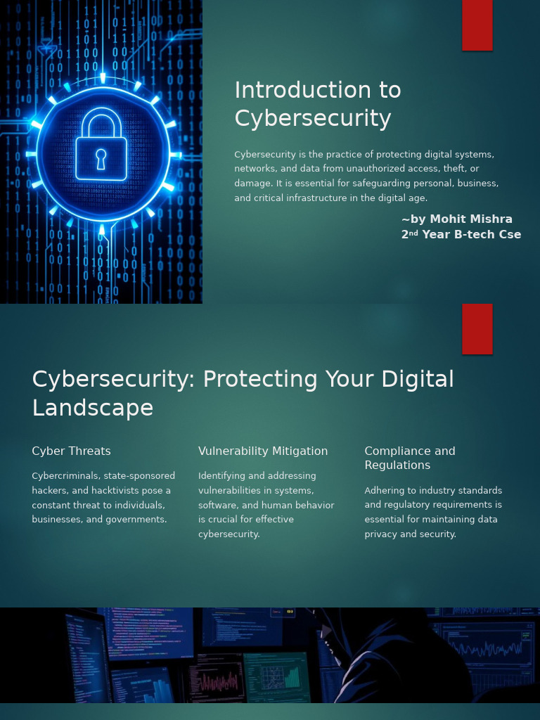 Introduction To Cybersecurity | PDF | Security | Computer Security