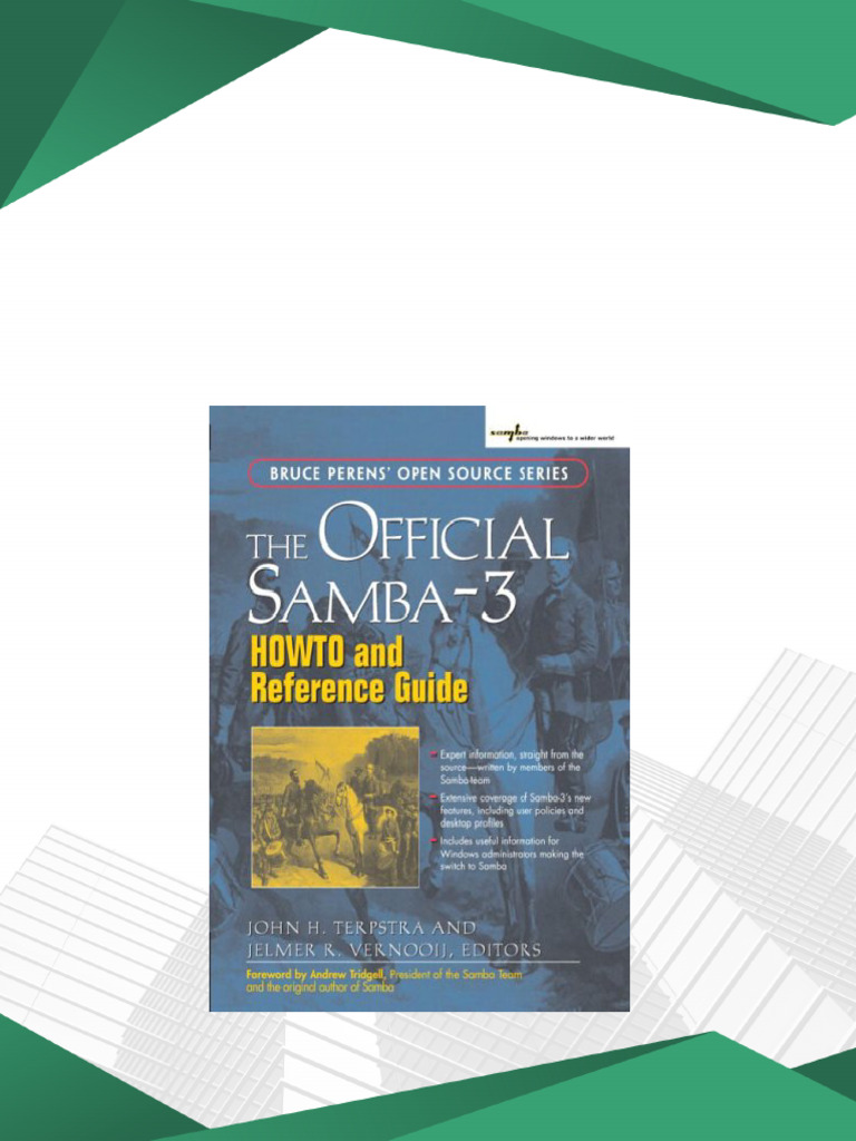 The Official Samba 3 Howto And Reference Guide 1st Edition Bruce Perens Open Source John H 