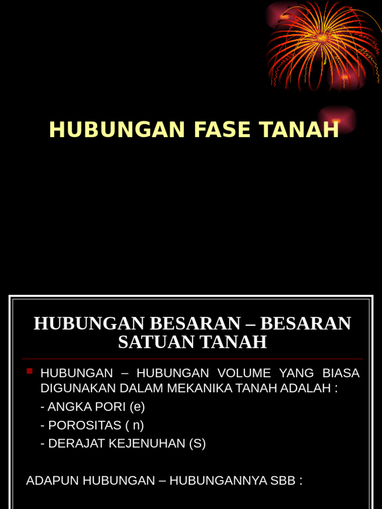 5. Hubungan Fase Tanah | PDF