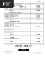Zambia Distance Chart and Travel Times | PDF