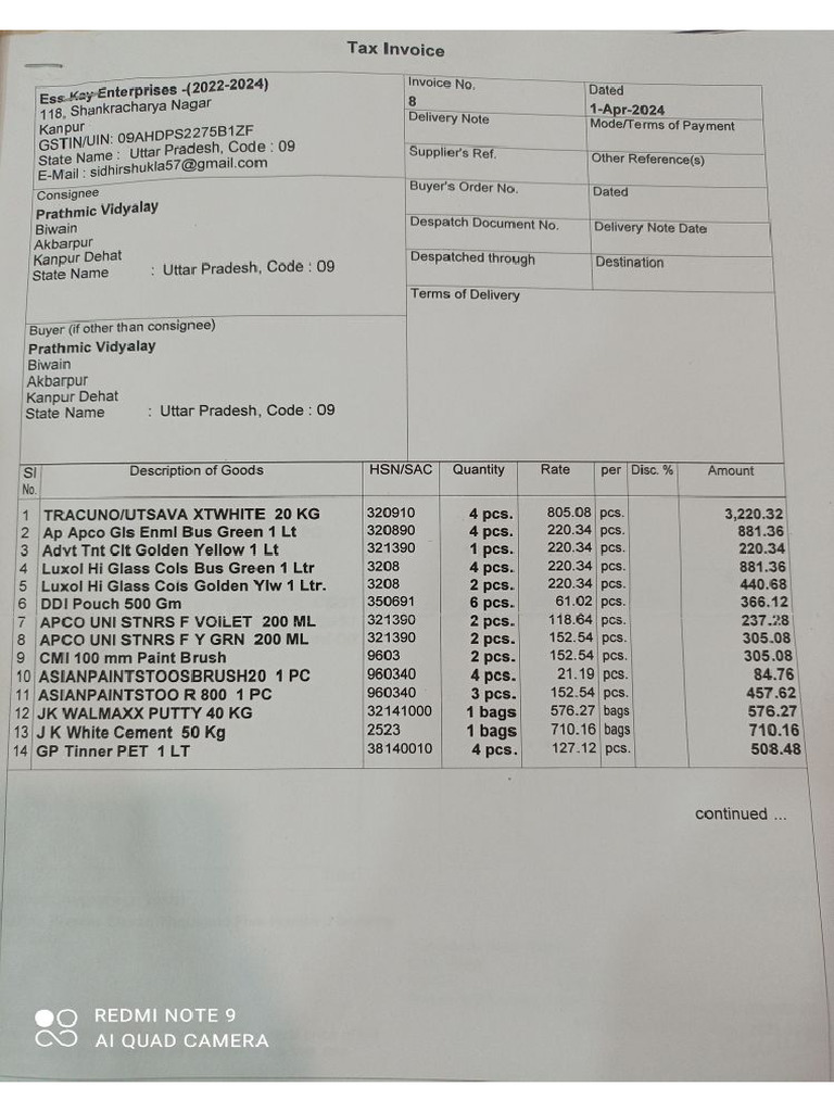 White Wash Bill | PDF