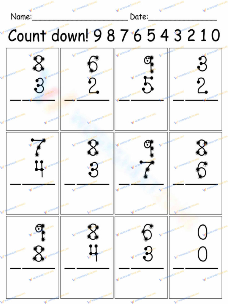 Touchpoint Math Subtraction | PDF